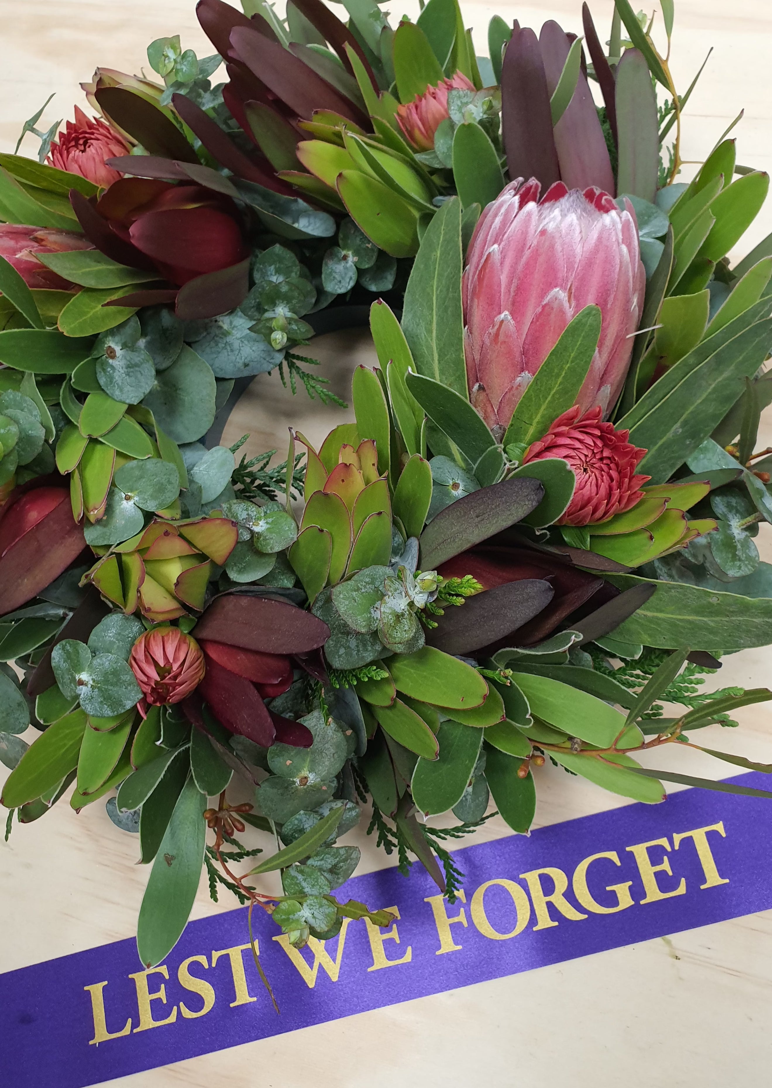 FLORIST CHOICE - Anzac Wreaths – HelenaRose.com.au