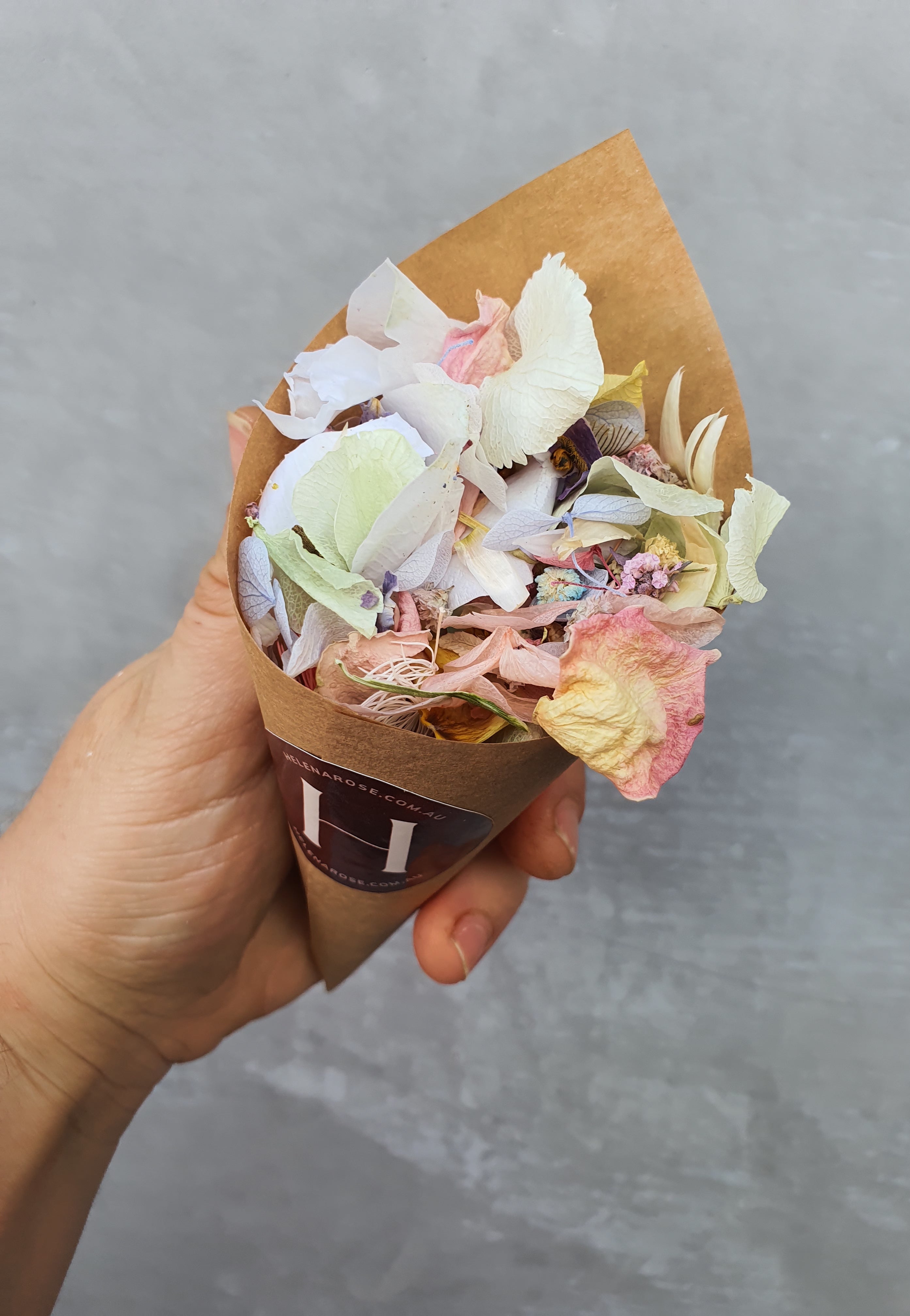 Preserved Mixed Flower Confetti - Vintage Pastels – HelenaRose.com.au